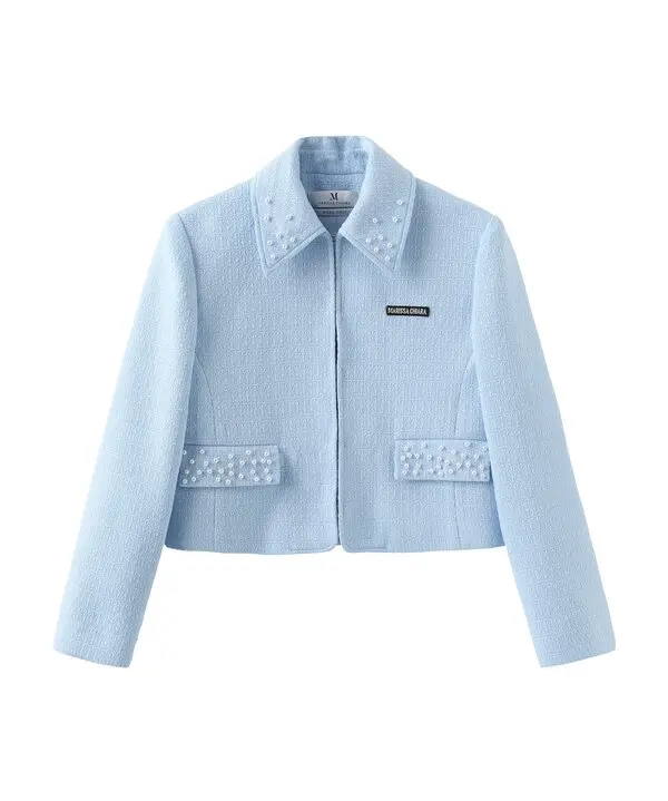 Marissa Chiara Long Sleeve Lapel Collar Jacket