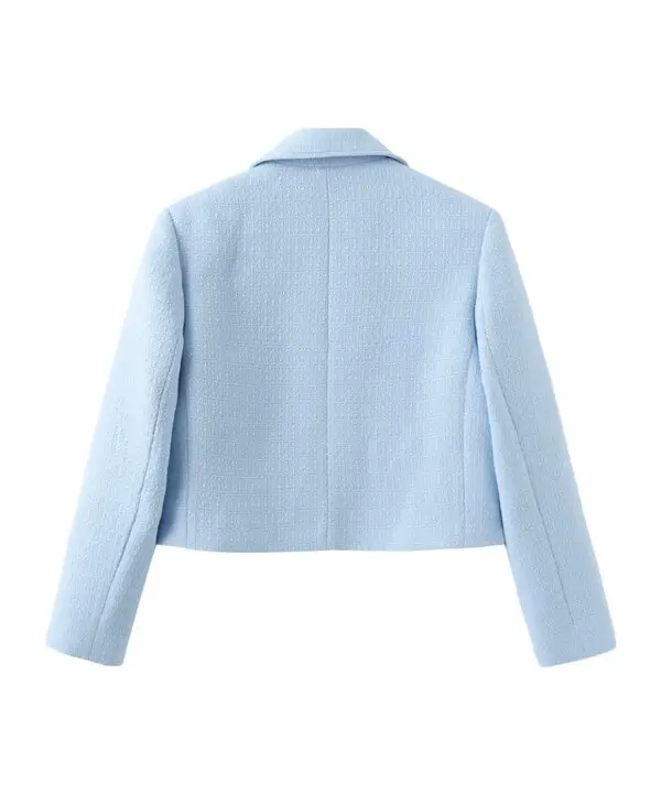 Marissa Chiara Long Sleeve Lapel Collar Jacket