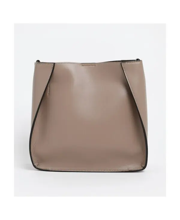 Stella McCartney Perforated Logo Crossbody Bag - Brown
