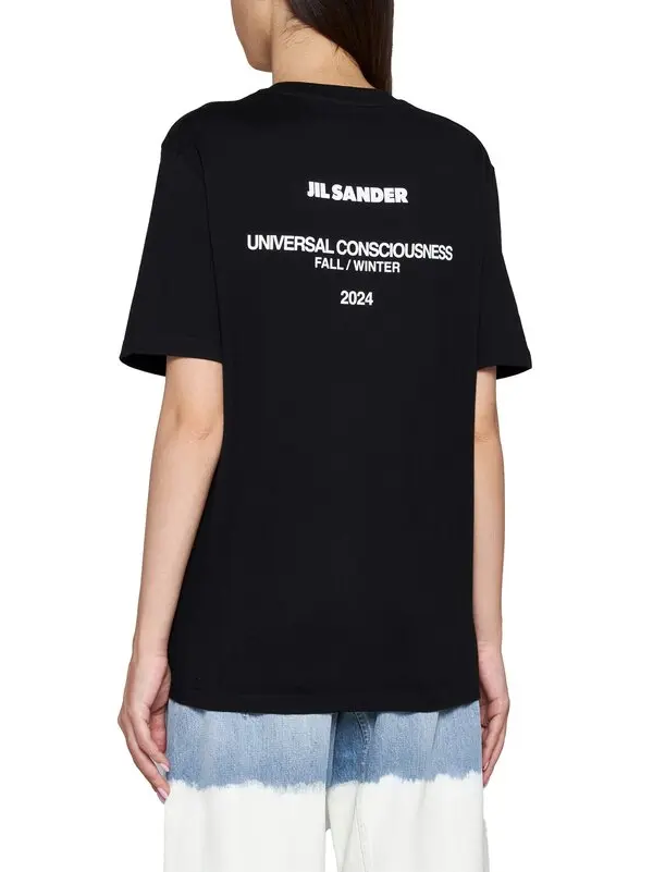JIL SANDER Printed Crewneck T-shirt