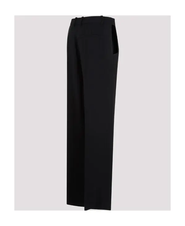 MUGLER Cut-out Wide-leg Trousers