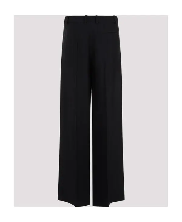 MUGLER Cut-out Wide-leg Trousers