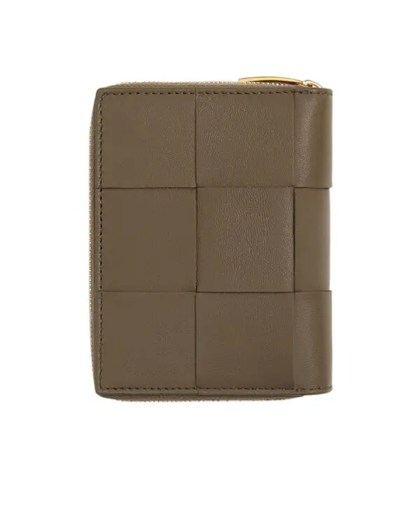 Bottega Veneta Small Cassette Compact Zip Around Wallet
