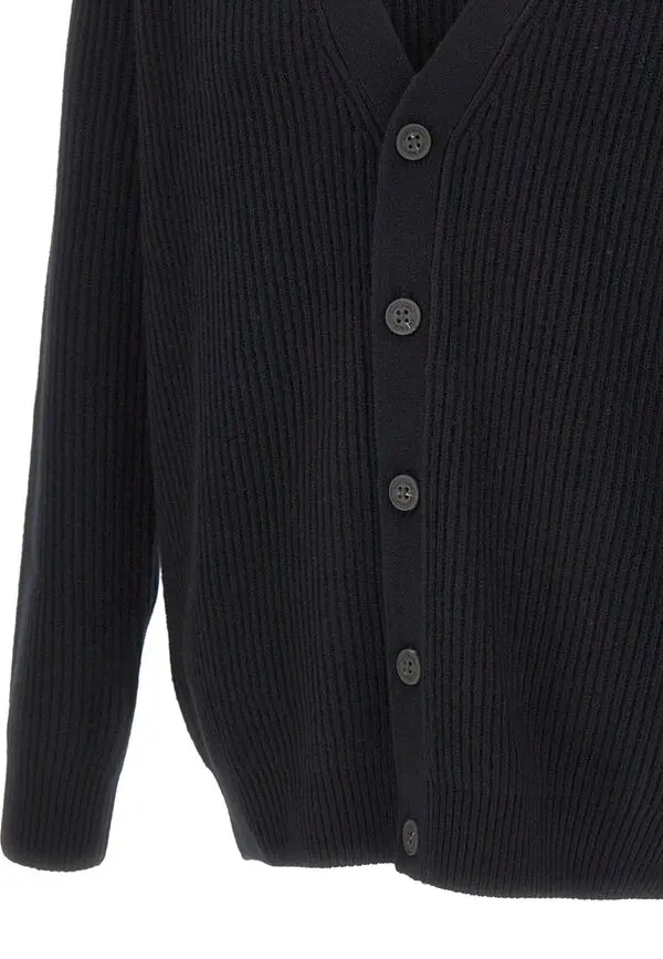MC2 SAINT BARTH Herrison Ribbed V-neck Cardigan