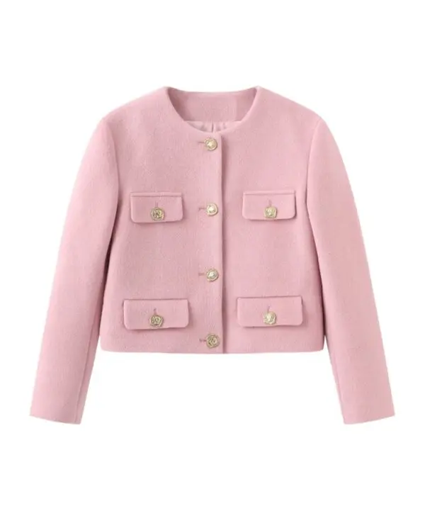 Marissa Chiara Long Sleeve Jacket - Pink