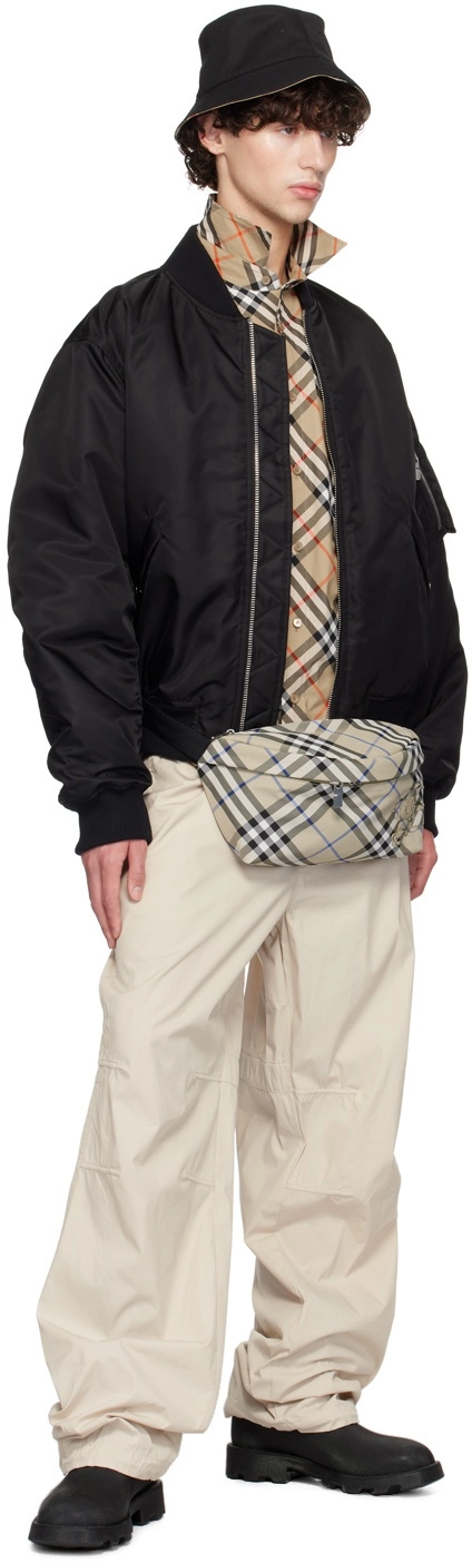 Burberry Long Sleeved Checked Shirt