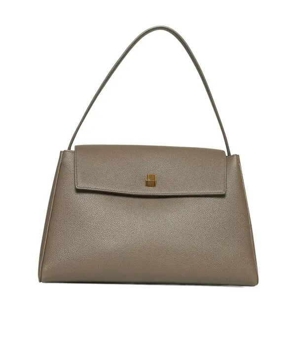 Khaite Audrey Top Handle Bag - Gray