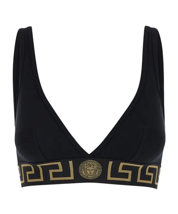 Versace V-neck Sports Bra