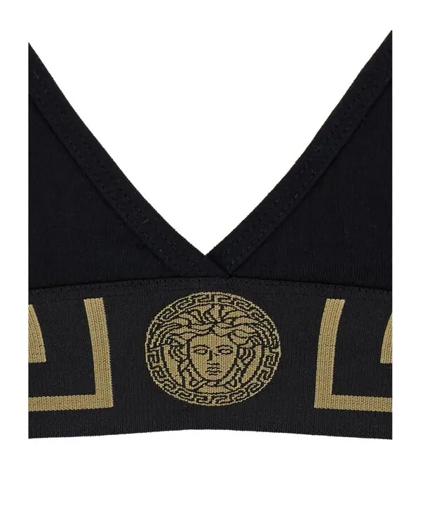 Versace V-neck Sports Bra