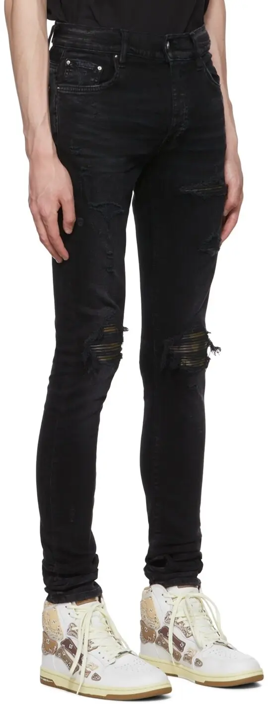 Amiri Distressed Skinny Jeans