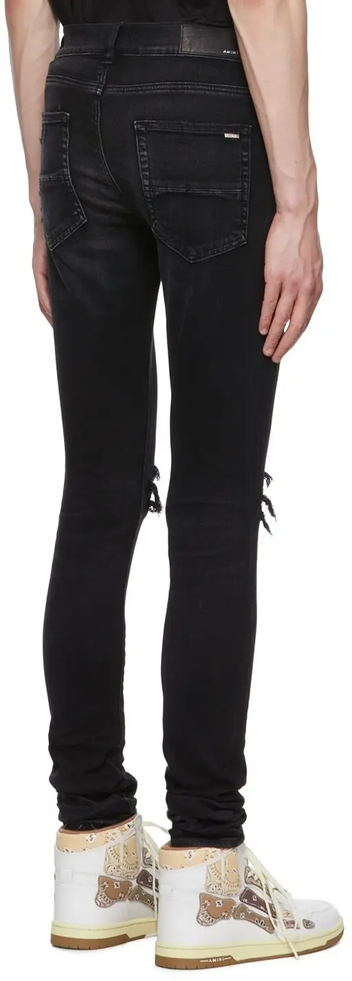 Amiri Distressed Skinny Jeans