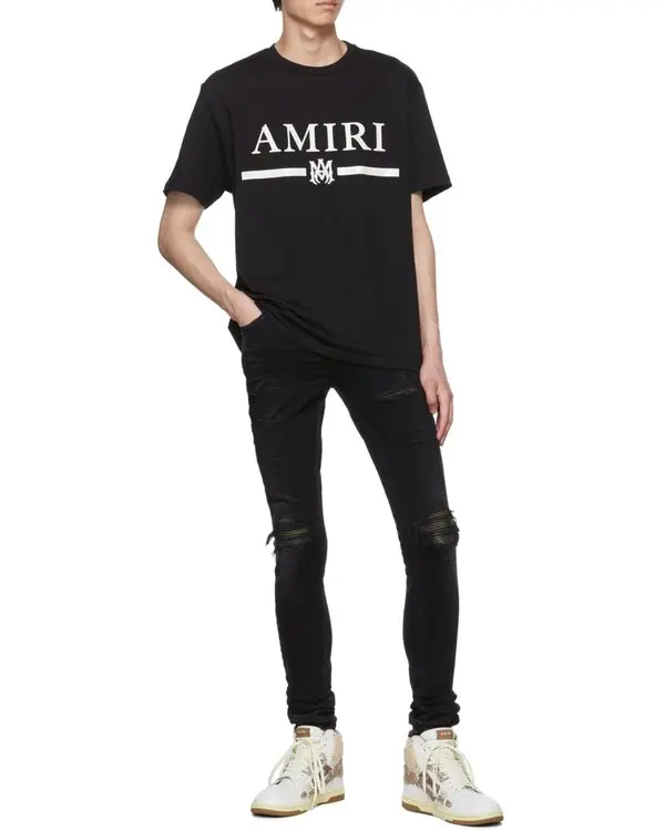 Amiri Distressed Skinny Jeans