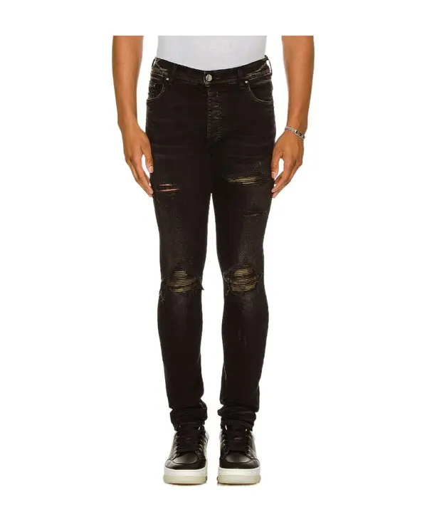 Amiri Distressed Skinny Jeans