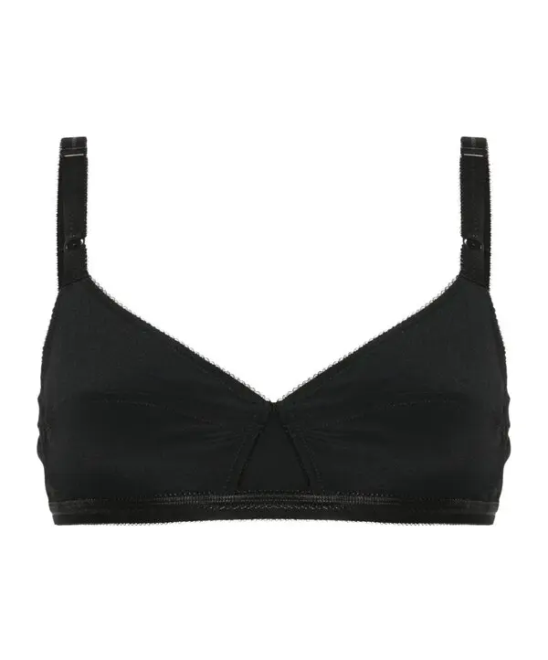 N.21 Panelled Bra - Black