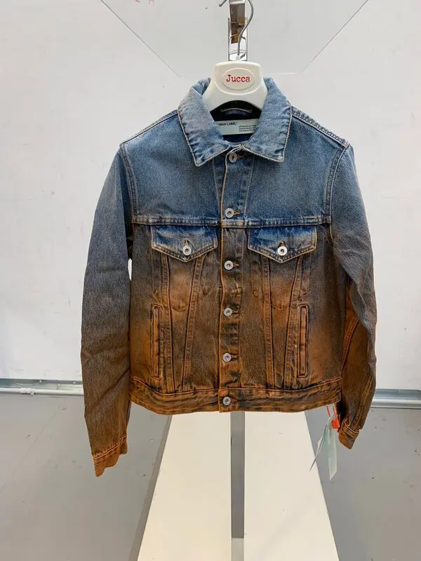 Off-White Gradient Denim Jacket