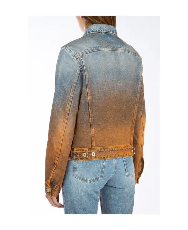 Off-White Gradient Denim Jacket