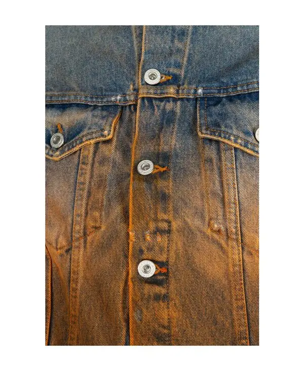 Off-White Gradient Denim Jacket