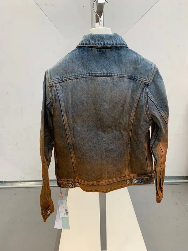 Off-White Gradient Denim Jacket