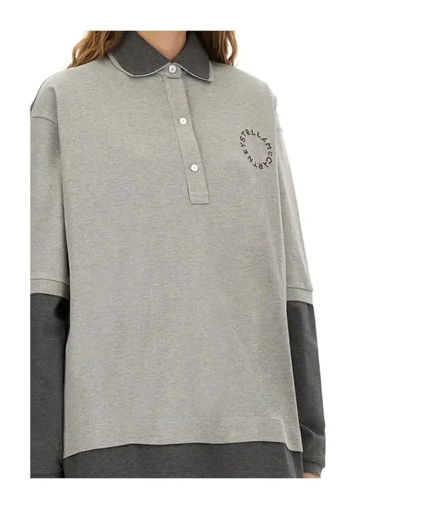Stella McCartney Logo Panel Rugby Shirt