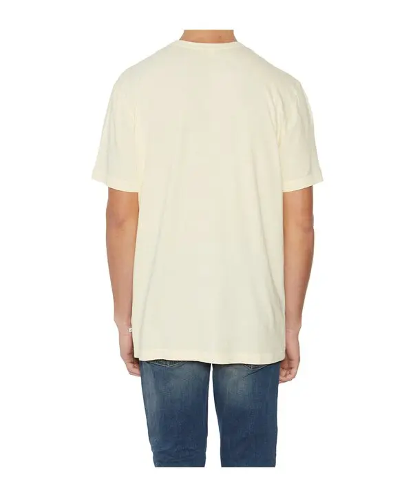 JAMES PERSE Round Neck Short Sleeve T-shirt - White