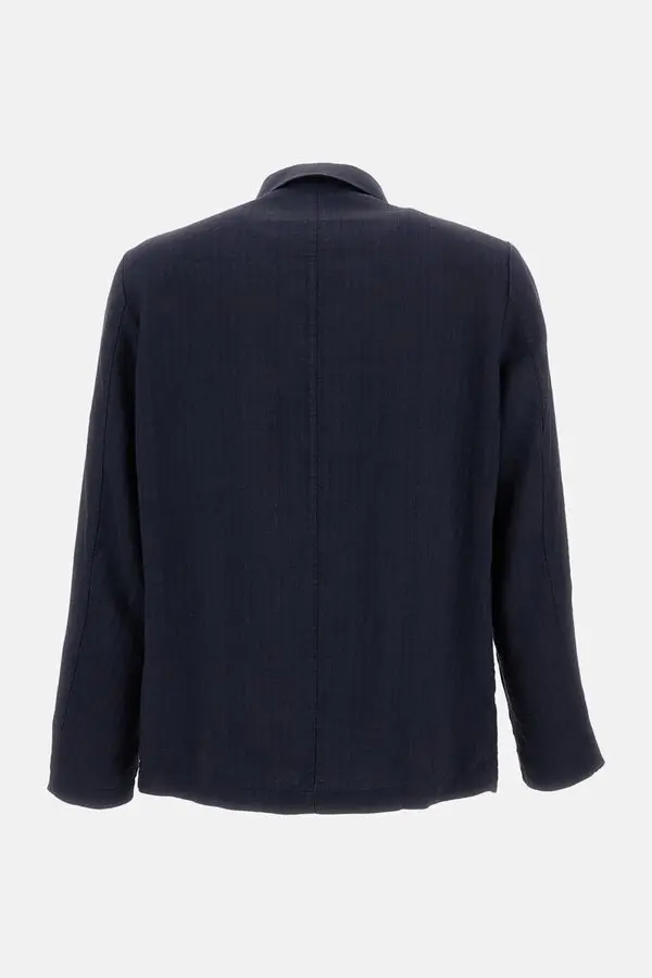 Barena Venezia Zipped Overshirt - Black