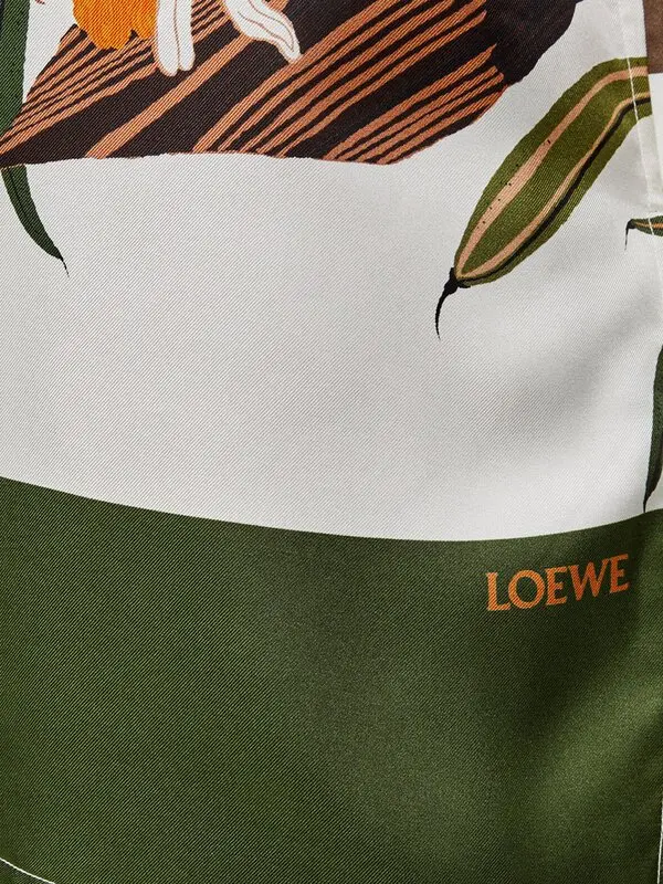 Loewe Graphic Print Panelled Shirt