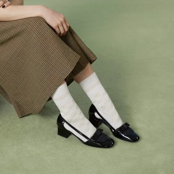 Gucci Monogrammed Socks