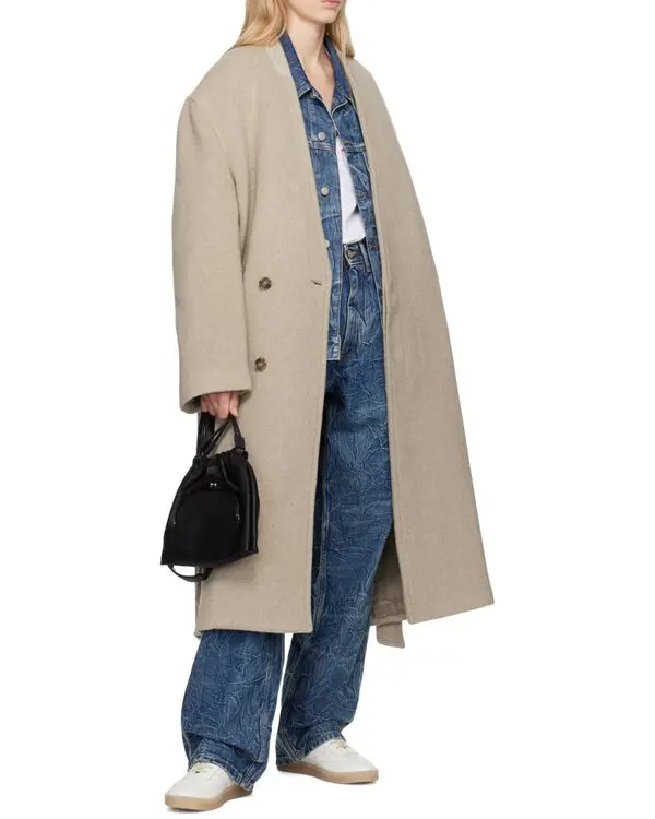 MAISON MARGIELA Belted Long Coat