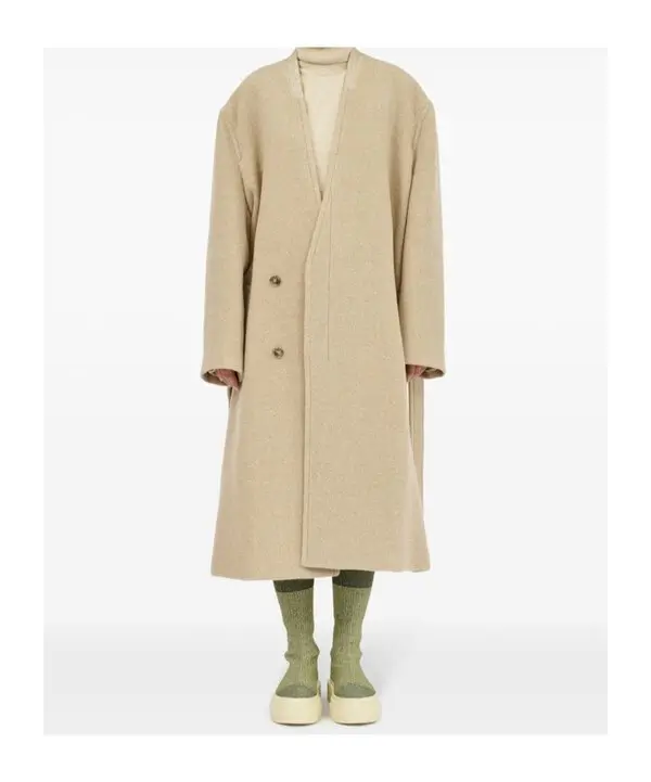 MAISON MARGIELA Belted Long Coat