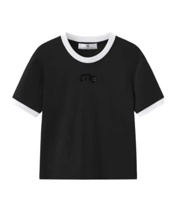 Marissa Chiara Short-sleeved T-shirt - Black