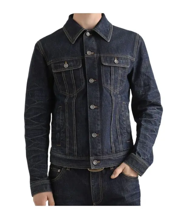 Dolce & Gabbana Denim Jacket With Lapel Collar