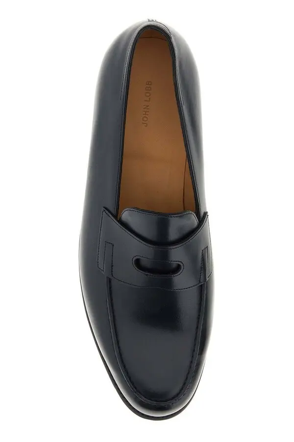 John Lobb Round-toe Loafers