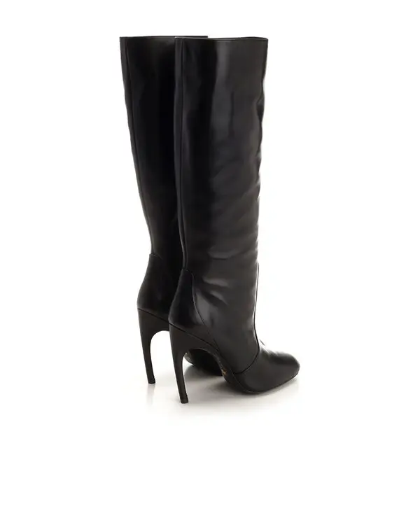 STUART WEITZMAN Knee High Pointed Toe Stiletto Boots