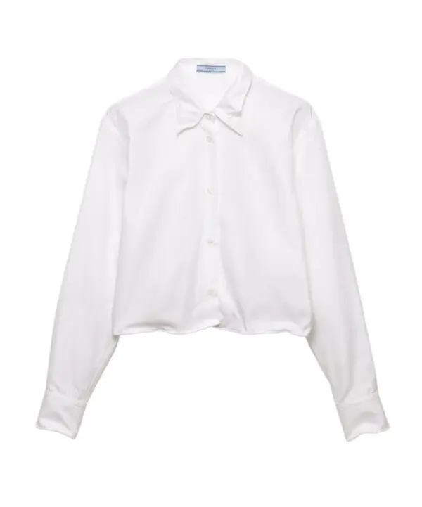 Prada Shapeable Cotton Shirt