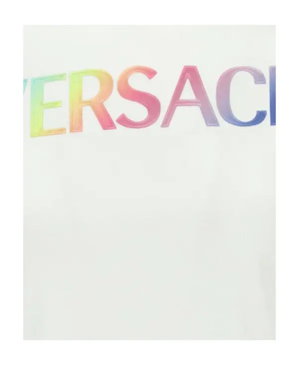 Versace Logo Lettering T-shirt