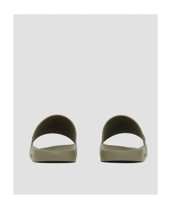 Burberry Logo Detail Two-tone Slides - Green