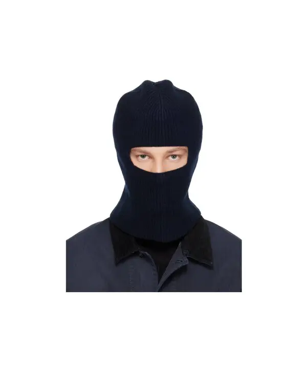 MAISON MARGIELA Numbers Patch Knitted Balaclava