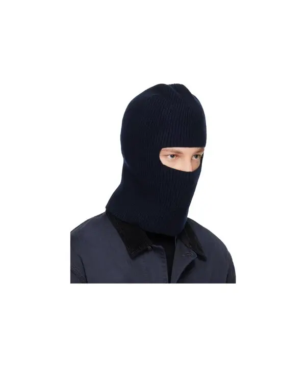 MAISON MARGIELA Numbers Patch Knitted Balaclava