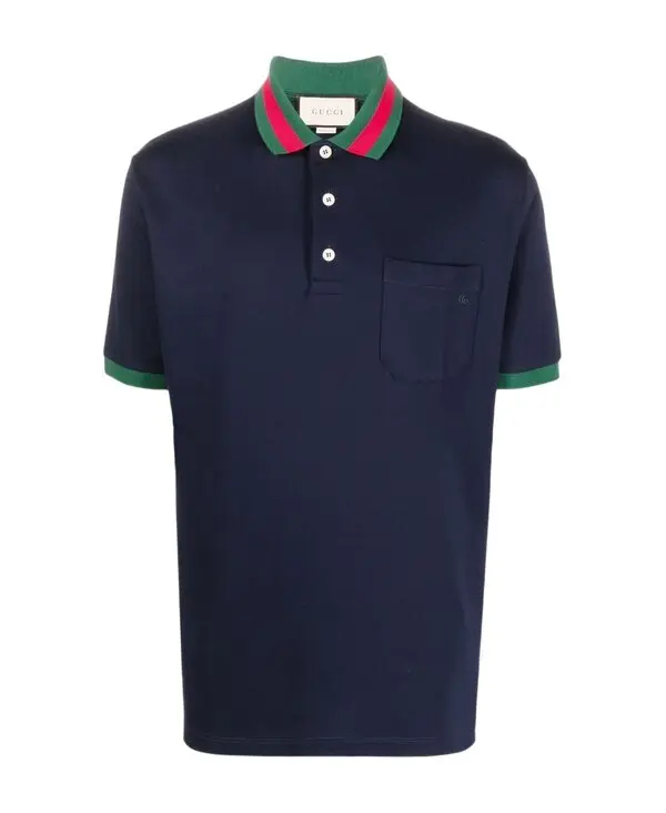 Gucci Stretch Piquet Polo Shirt