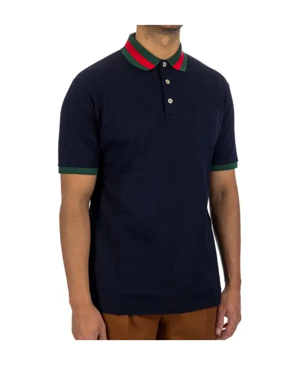 Gucci Stretch Piquet Polo Shirt
