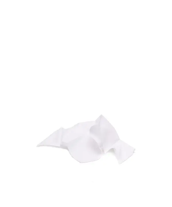 Brunello Cucinelli Finished-edge Pocket Square - White