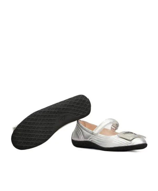 ROGER VIVIER Low Mary Janes In Leather