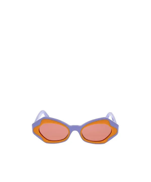 Marni Geometric Frame Sunglasses