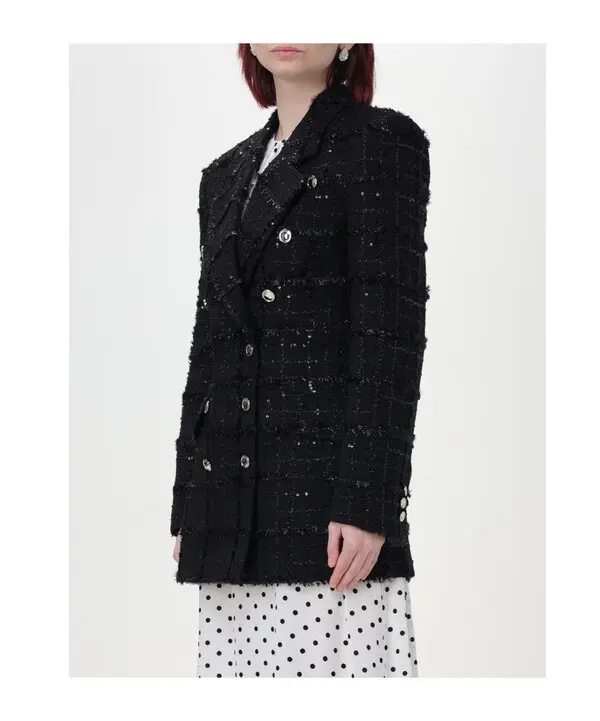 Alessandra Rich Embellished Double Breasted Blazer