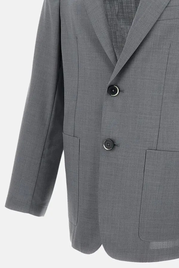 Barena Venezia Single-breasted Blazer - Gray