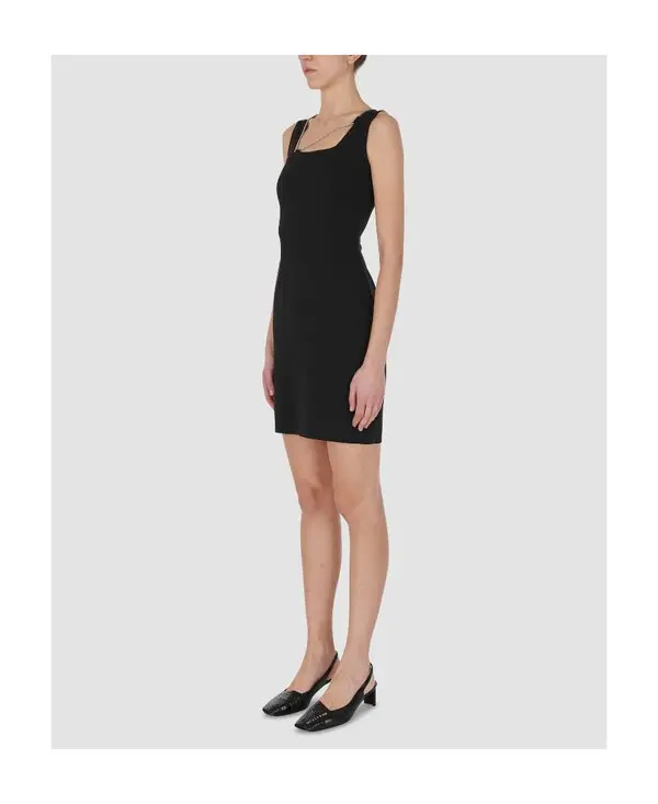 1017 Alyx 9sm Chain Detail Sleeveless Mini Dress