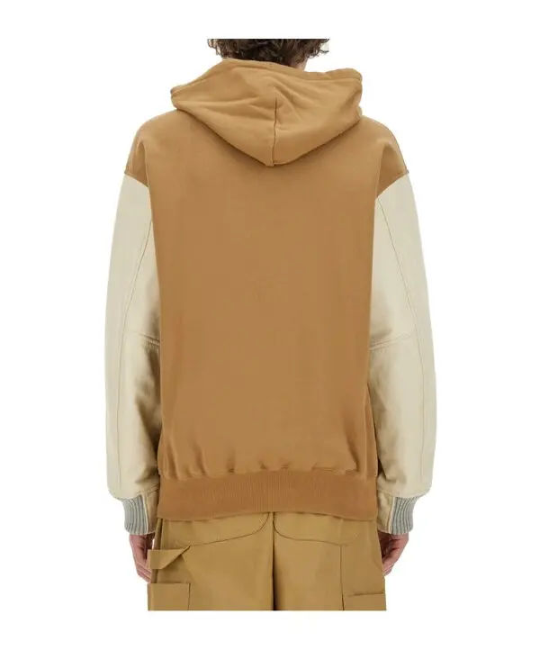 Junya Watanabe X Carhartt Long Sleeve Hoodie With Chest Pattern