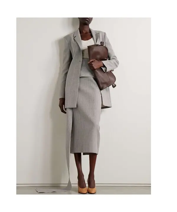 THE ROW Laz Midi Skirt