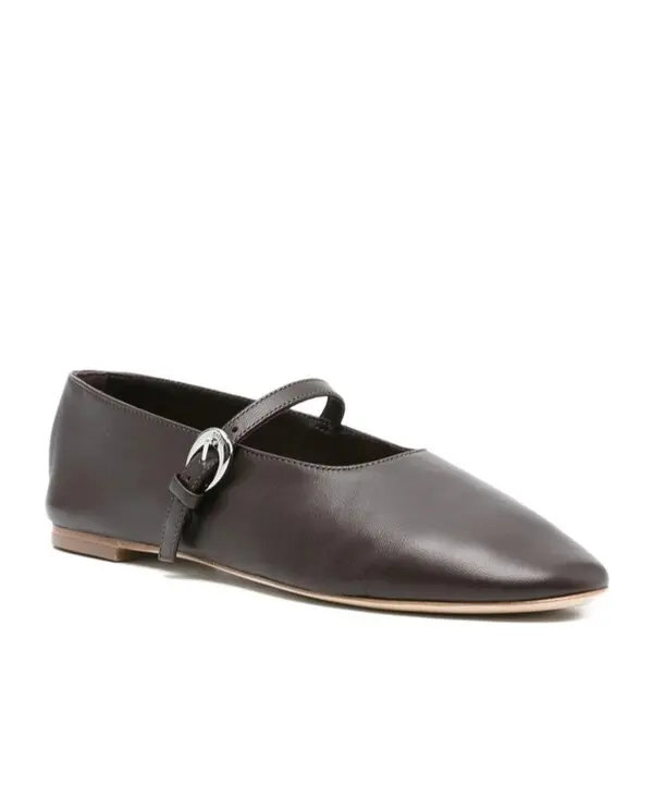 Staud Buckle Flat Ballet Shoes