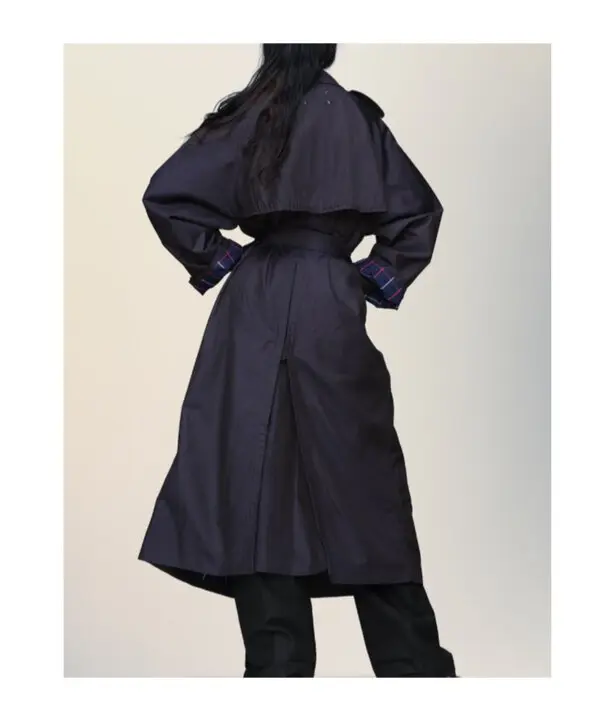 MAISON MARGIELA Wool Blend Trench Coat